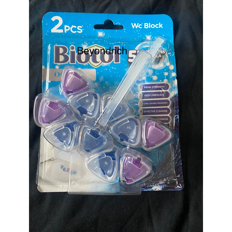 Biotol WC Block Ocean 2 pieces 5 function formula foam strength anti ...