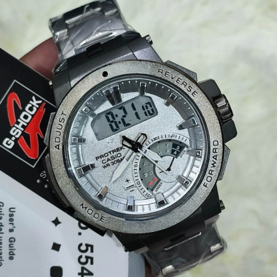 Mega Sale! G Shock PrOtReK PRW-6100 Dual-Time Navy Military Actual-Pic ...