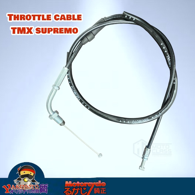 YAKIMOTO THROTTLE CABLE TMX SUPREMO 8269 | Shopee Philippines