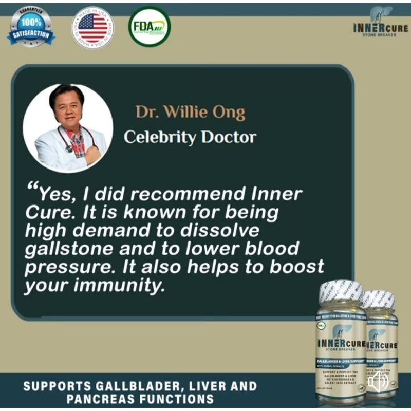 INNERCURE-Dissolved gallstone-reduced and removed gallstone support ...