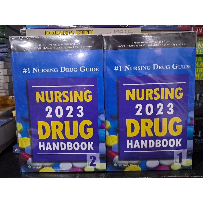 Nursing Drug Handbook 2023 & 2024 Colored ONHAND | Shopee Philippines
