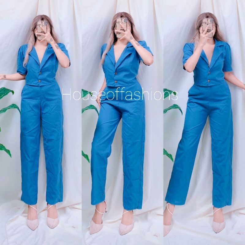 HERLENE LINEN COORDINATES (FIT TO LARGE BODY FRAME) BY:HOUSEOFFASHION8 ...