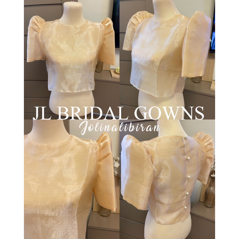 Filipiniana loose crop top - kimona top traditional wear | Shopee ... Filipiniana loose crop top - kimona top traditional wear | Shopee ...