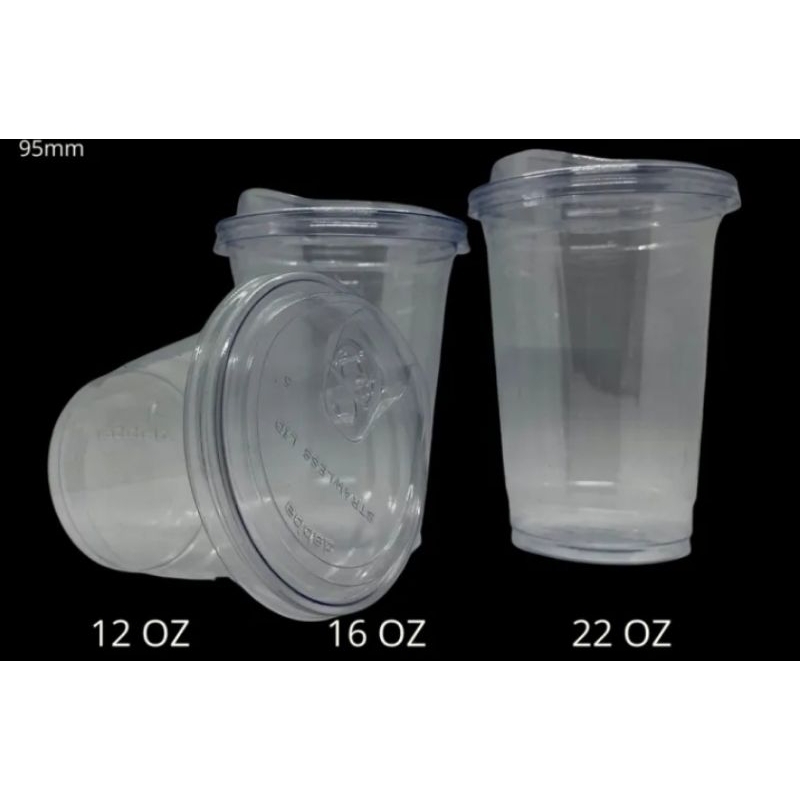 DABBA PET ELEGANT CUPS WITH LID 12OZ , 16OZ , 22OZ AND STRAWLESS LID ...