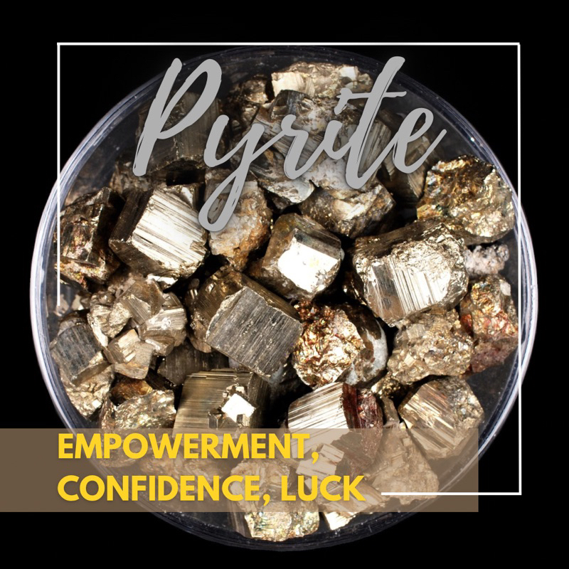 Gemstone Sale: 1 piece mini Pyrite to Attract Wealth, Good Luck, and ...