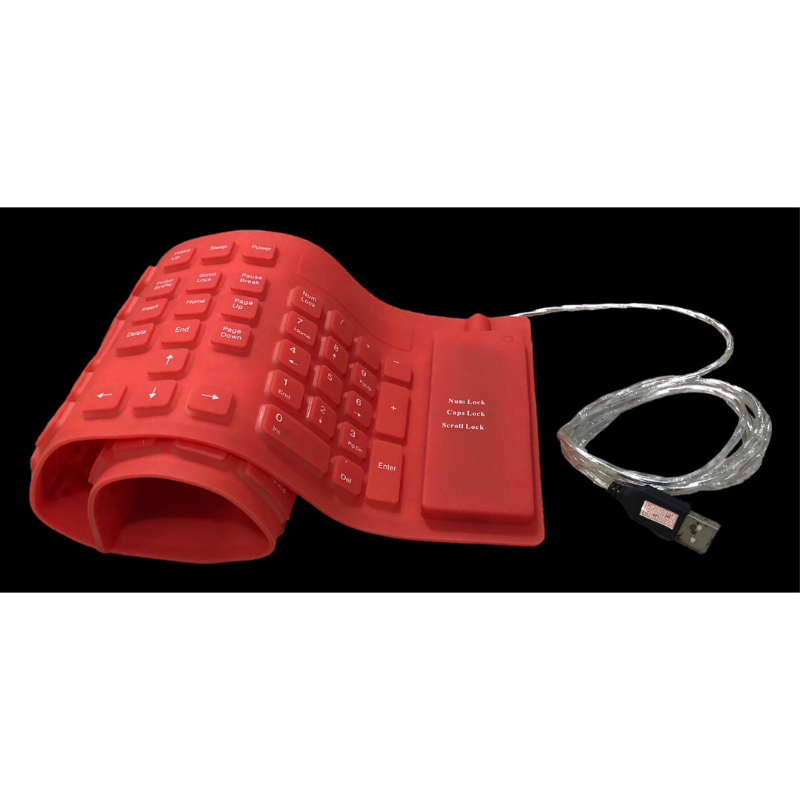 Foldable Soft Keyboard Flexible Keyboard Waterproof USB Keyboard ...