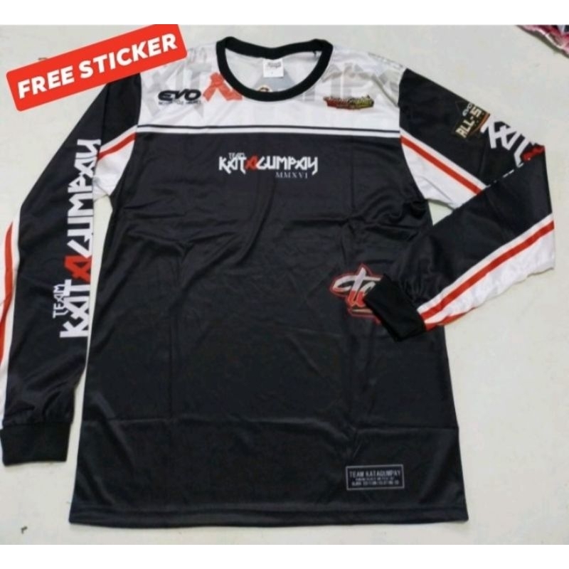RC TEAM KATAGUMPAY RIDERS LONG SLEEVE(Thailand Made/High Quality)Easy ...