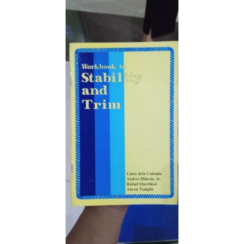 Workbook in Stability and Trim | Shopee Philippines