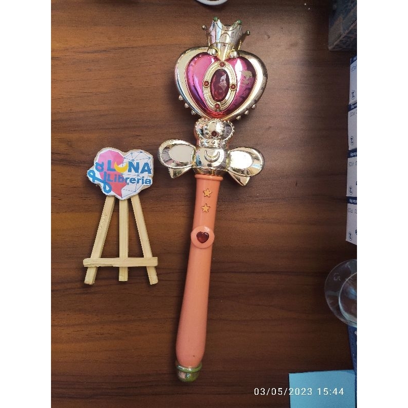 VINTAGE Moon Scepter WAND WORKING Sailor Moon R AUTHENTIC BANDAI ...