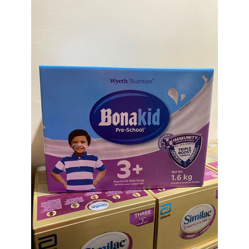 Lowest Price‼️ Bonakid Pre-school 3+ 1.2Kg, 1.6Kg OR 2.4Kg - New Look ...