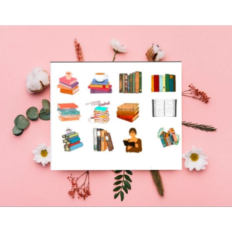 Book Lovers Sticker Pack | Shopee Philippines