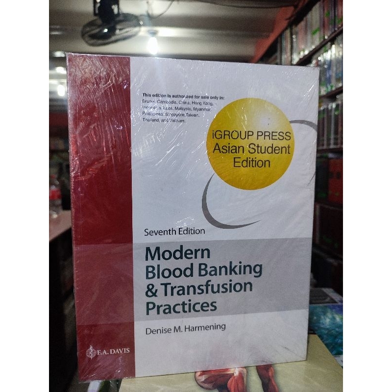 Modern Blood Banking and Transfusion Practices 7th Edition by Harmening ...