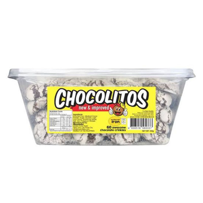 Chocolitos Chocolate crinkles 330g | Shopee Philippines