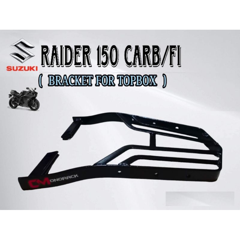 Raider 150 carb/fi monorack topbox bracket | Shopee Philippines