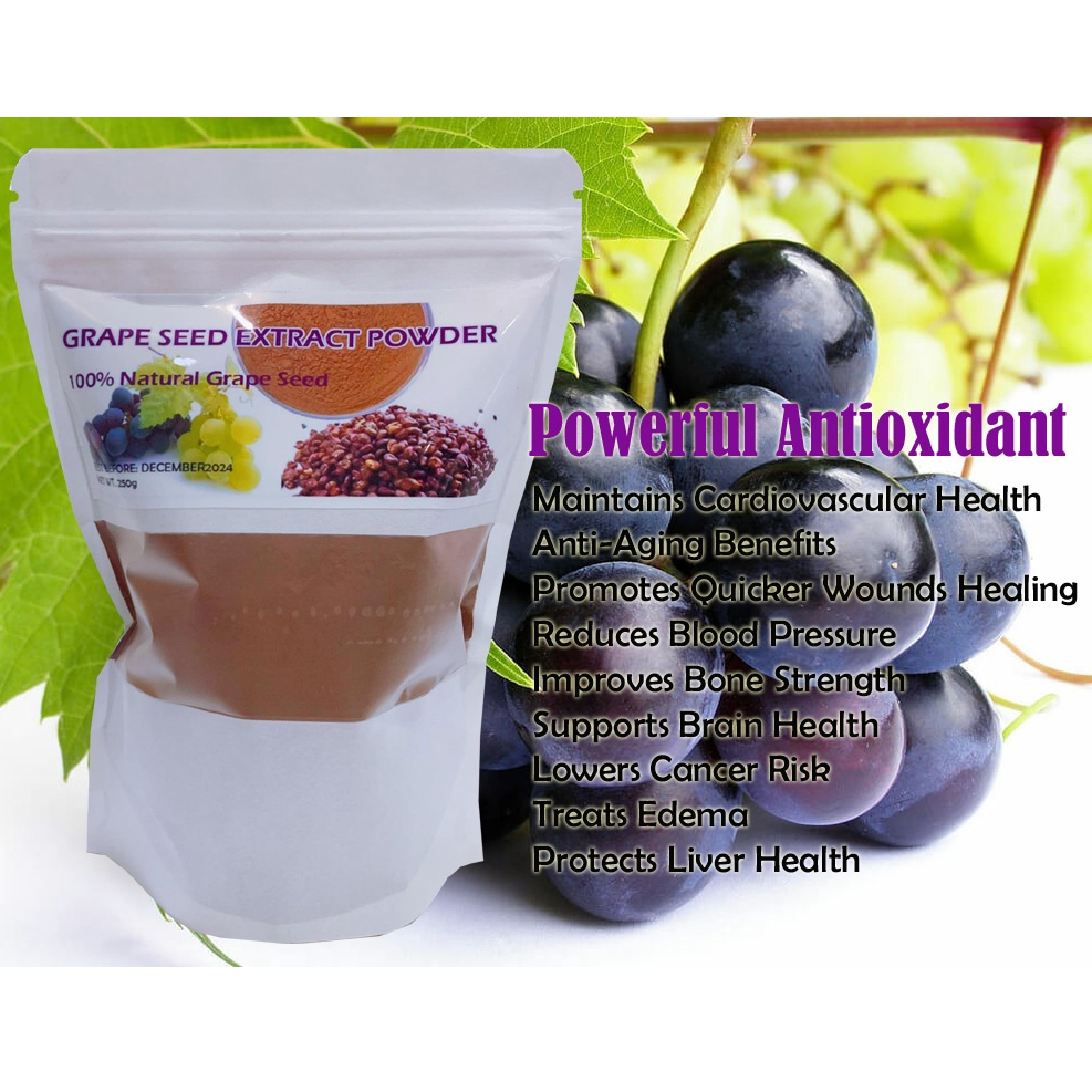 GRAPE SEED EXTRACT Powder (250g) Premium Quality | Shopee Philippines