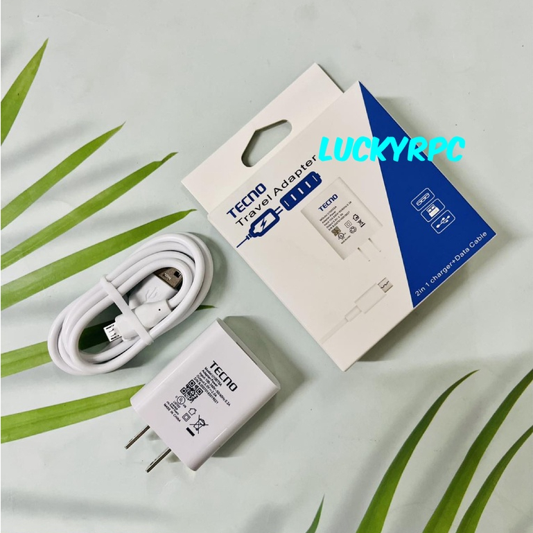 Tecno /Itel 2in1 Adapter Charger With Fast Data Transfer Micro Android ...
