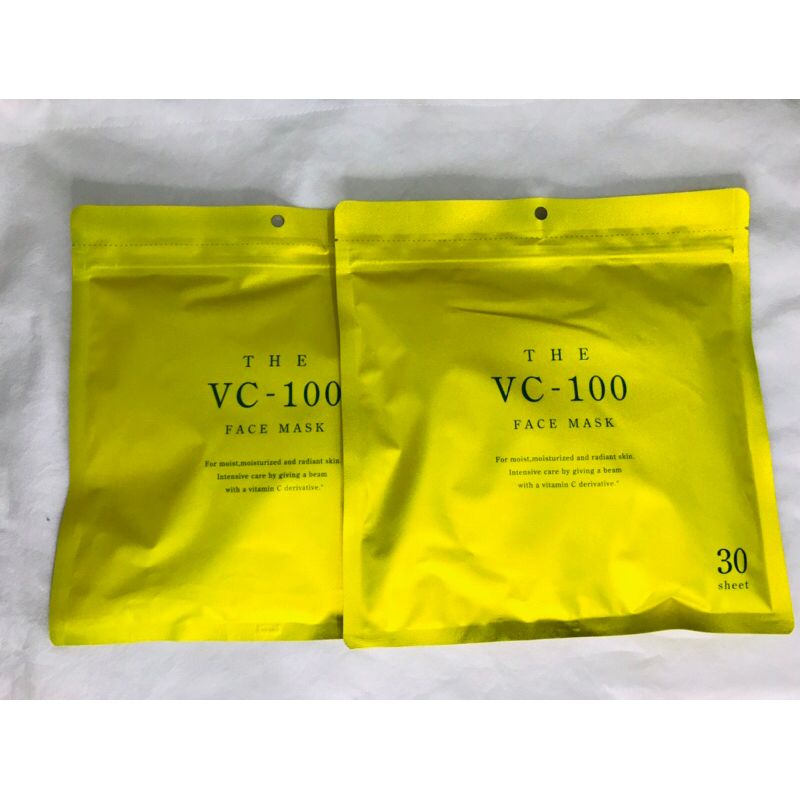 THE VC-100 FACE MASK 30 Sheets/ Made in Japan | Shopee Philippines