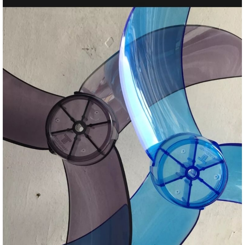 Blade / Elesi Universal Electric Fan Blade transparent colored | Shopee ...