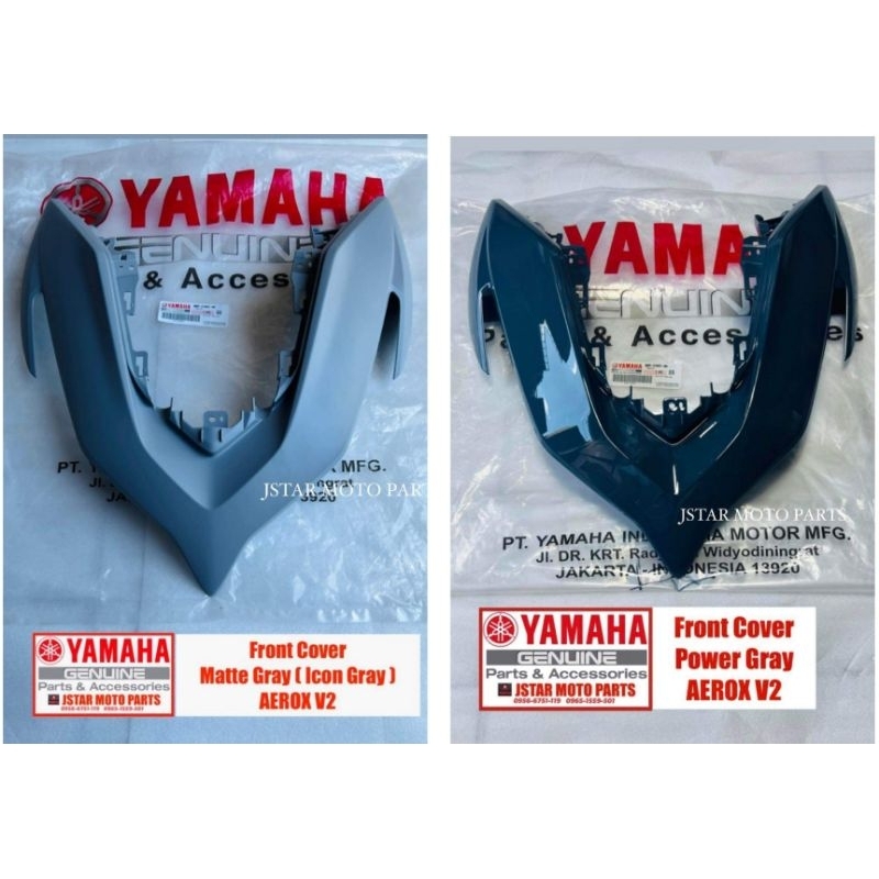 FRONT COVER Big V / BRW-F2865-00 AEROX V2 YAMAHA GENUINE | Shopee ...