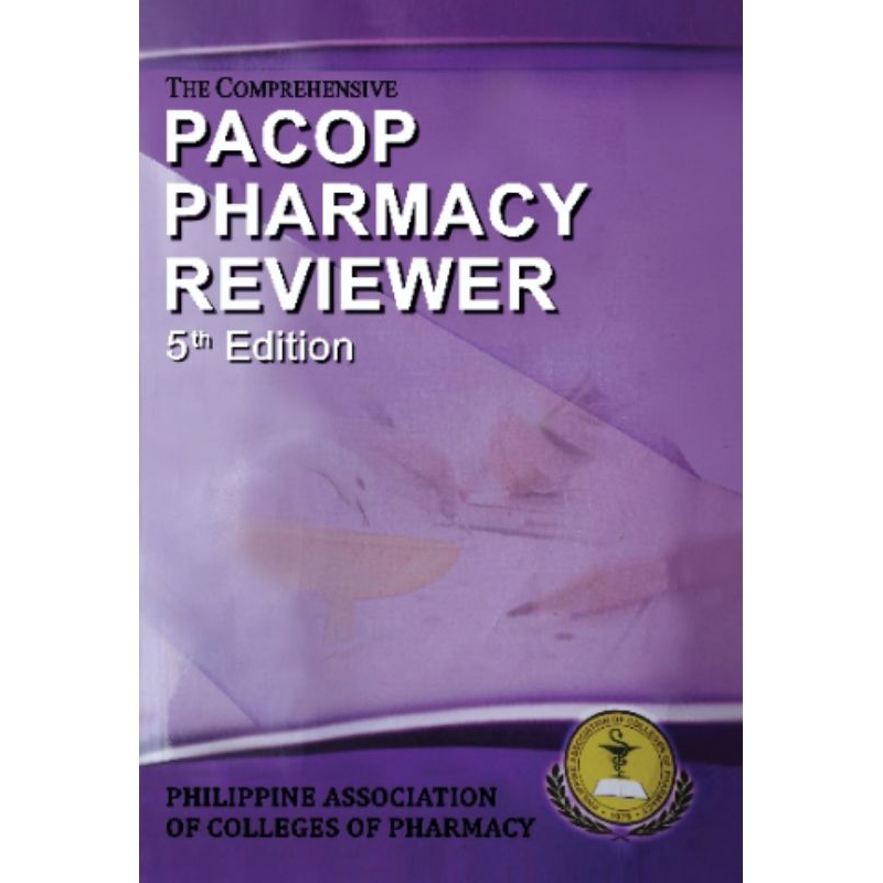 the comprehensive pacop pharmacy reviewer 5th edition | Shopee Philippines