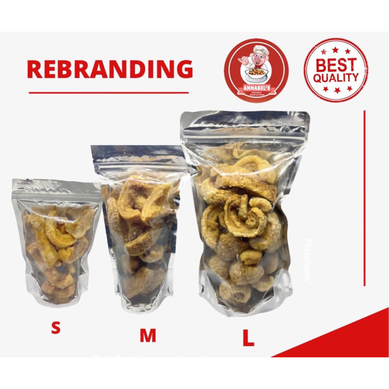REBRANDING BAGNET CHICHARON (without label/sticker) | Shopee Philippines