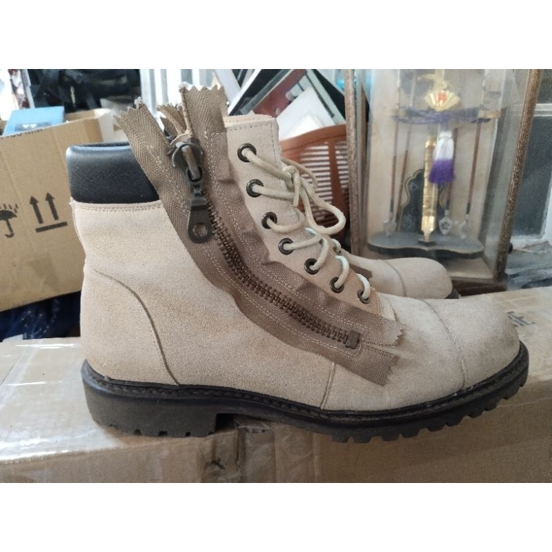 ORIGINAL!!! GT Hawkins Cap Toe Zipper Boots | Shopee Philippines