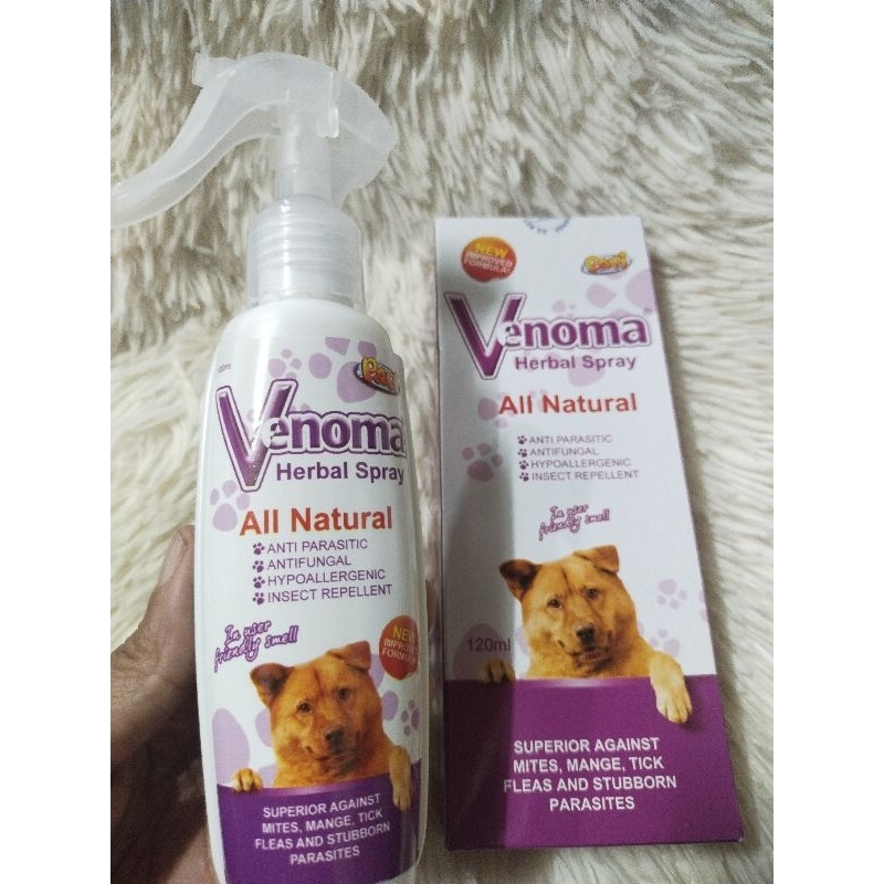Venoma Herbal Spray Antiparasitic, Anti Fungal 120ml | Shopee Philippines