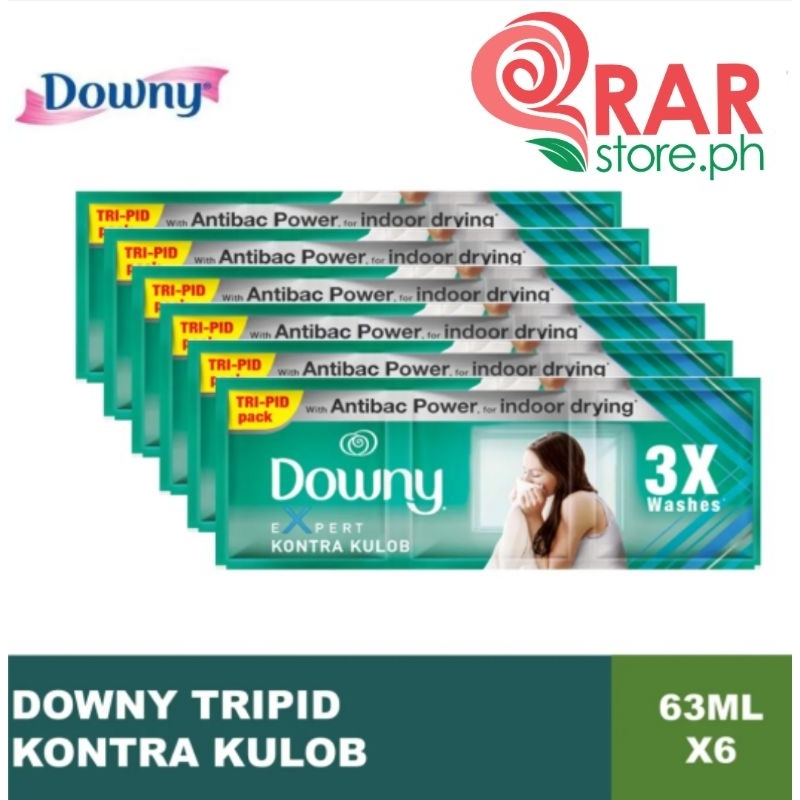 Downy Kontra Kulob 63 ml (6pcs + 1 FREE) | Shopee Philippines