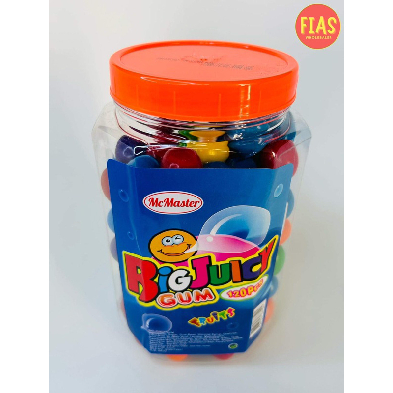 120 Pieces Big Juicy Bubblegum | Shopee Philippines
