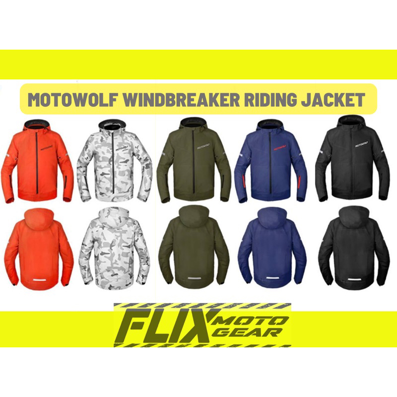 Windbreaker Padded Riding Jacket | Shopee Philippines