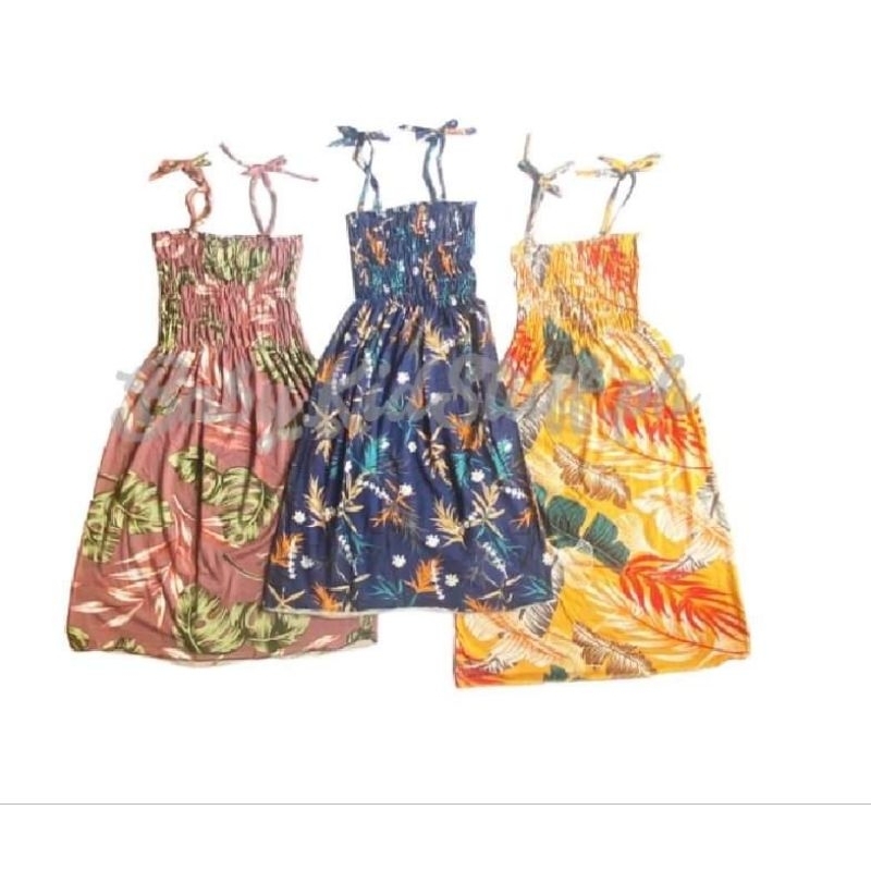 Trendy Summer Dress/Daster Smocking Dress for Kids Mini Dress Duster ...