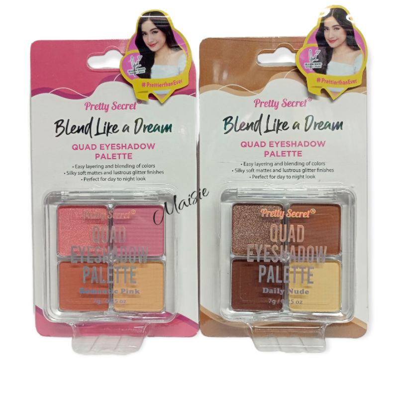 Pretty secret Quad Eyeshadow Palette | Shopee Philippines