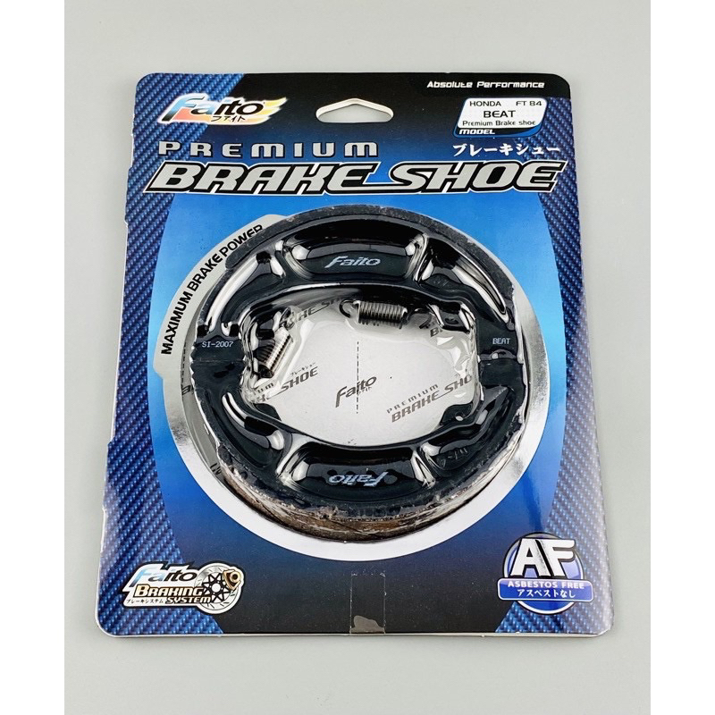 FAITO Brake Shoe para Beat / Click / PCX 150 / Airblade / Giorno ...
