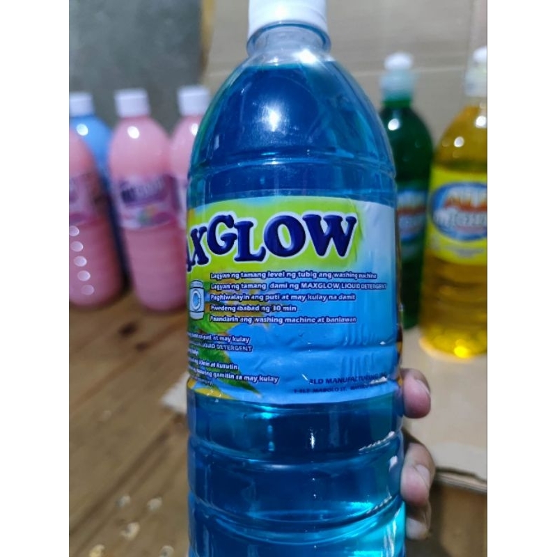 1Liter Liquid Detergent - Maxglow | Shopee Philippines