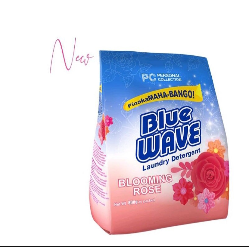 PC Blue Wave Powder Laundry Detergent Blooming Rose 800g | Shopee ...