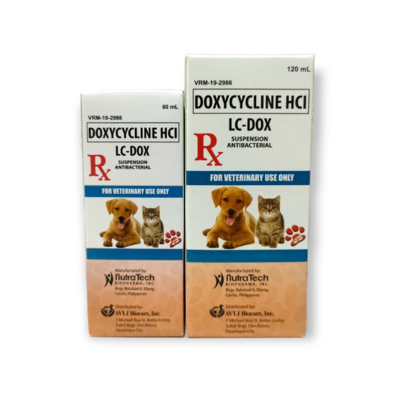 LC Dox Suspension 60ml and 120ml | Shopee Philippines