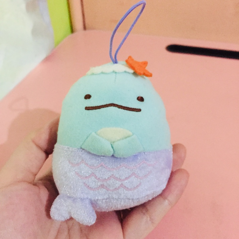 San-X Sumikko Gurashi Tokage Mermaid plush charm | Shopee Philippines