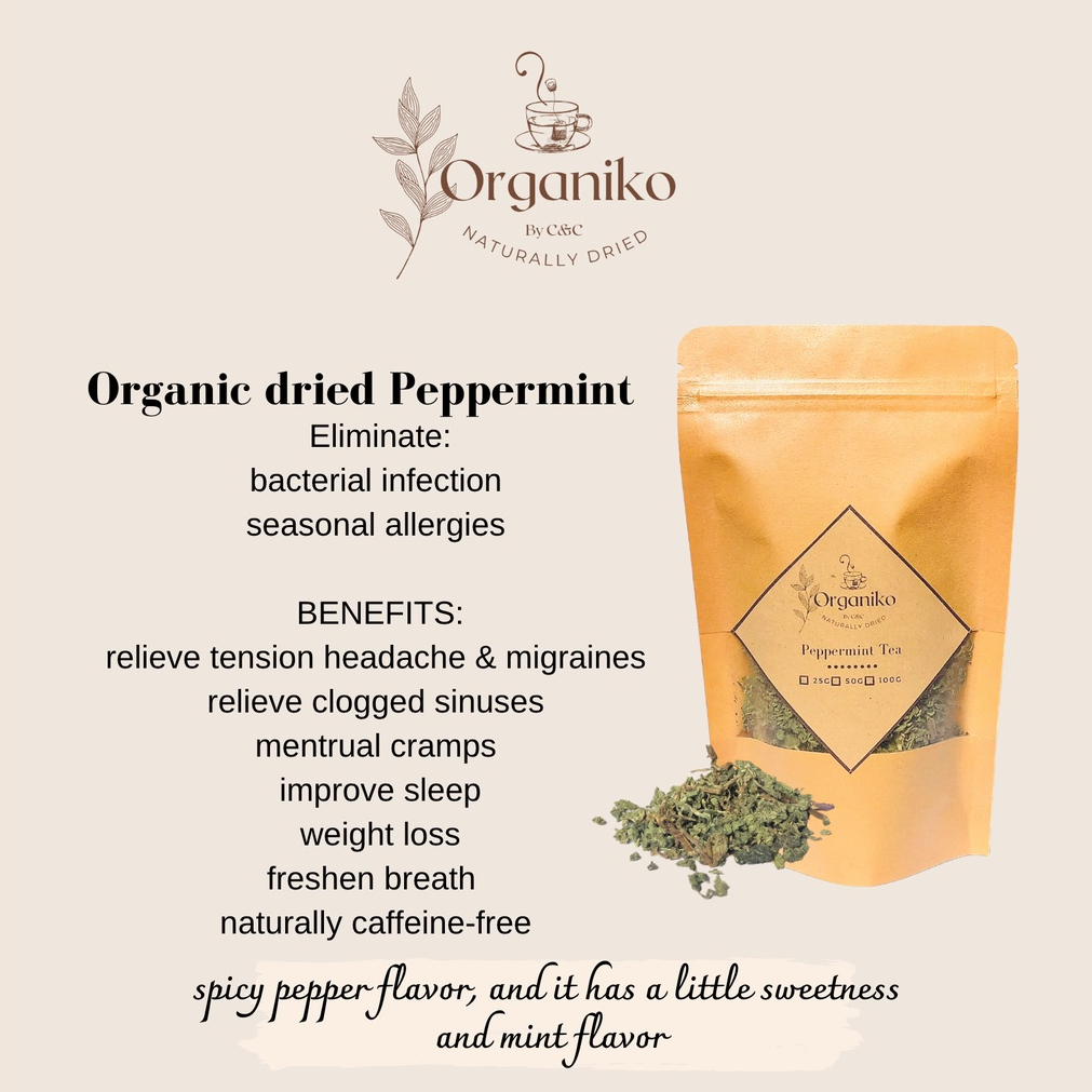 Peppermint Leaf Tea 25g 50g 100g | Shopee Philippines