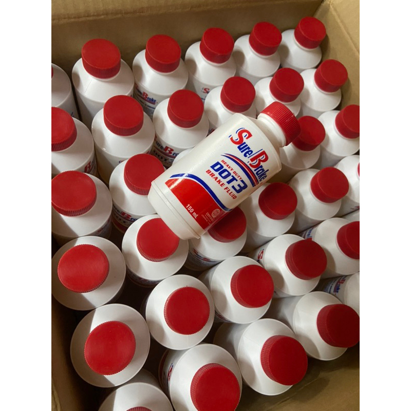 Sure Brake Fluid Dot3 (150mL) BPS Certified License No. Q-0288 | Shopee ...