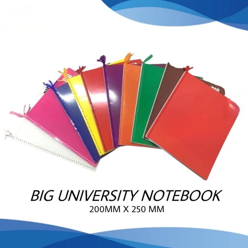 big Ideas university notebook assorted color(big size) | Shopee Philippines