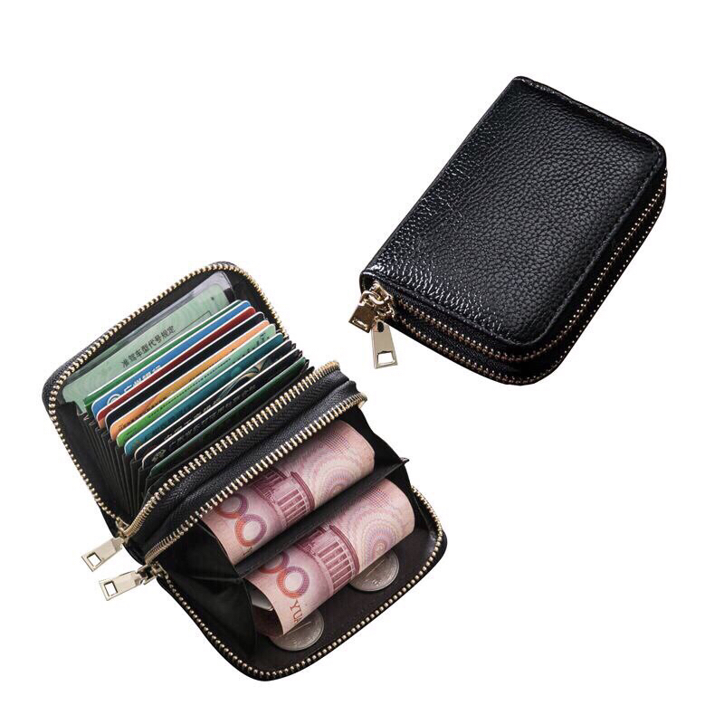 Cabbag driving license wallet big capacity multi-card double drawings ...