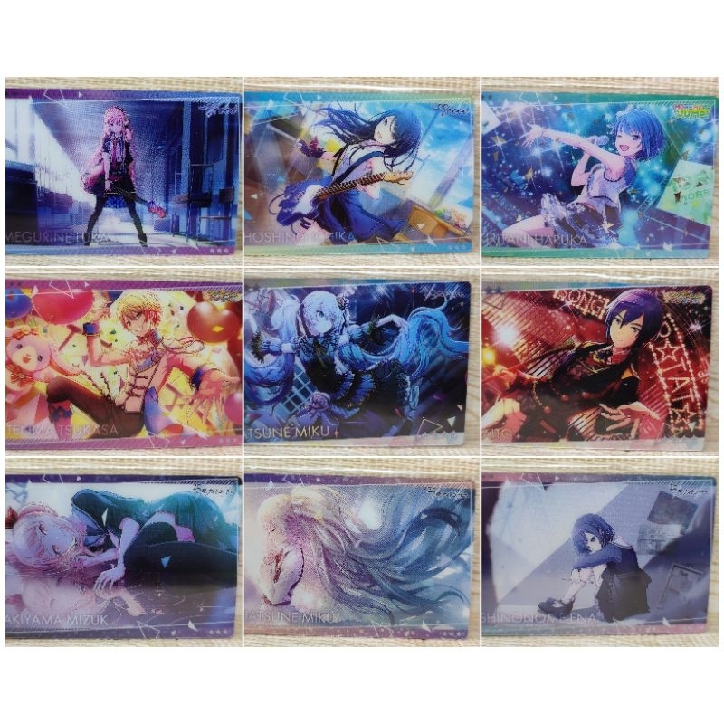 [APR 11 RESTOCKED] Project Sekai Wafer Cards | Shopee Philippines