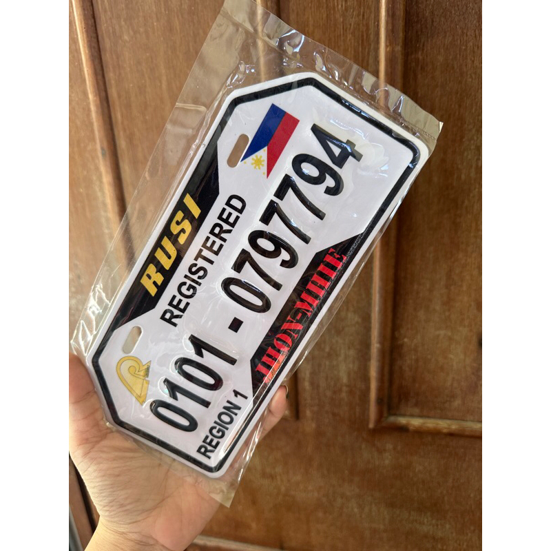 TEMPORARY PLATE.322. | Shopee Philippines
