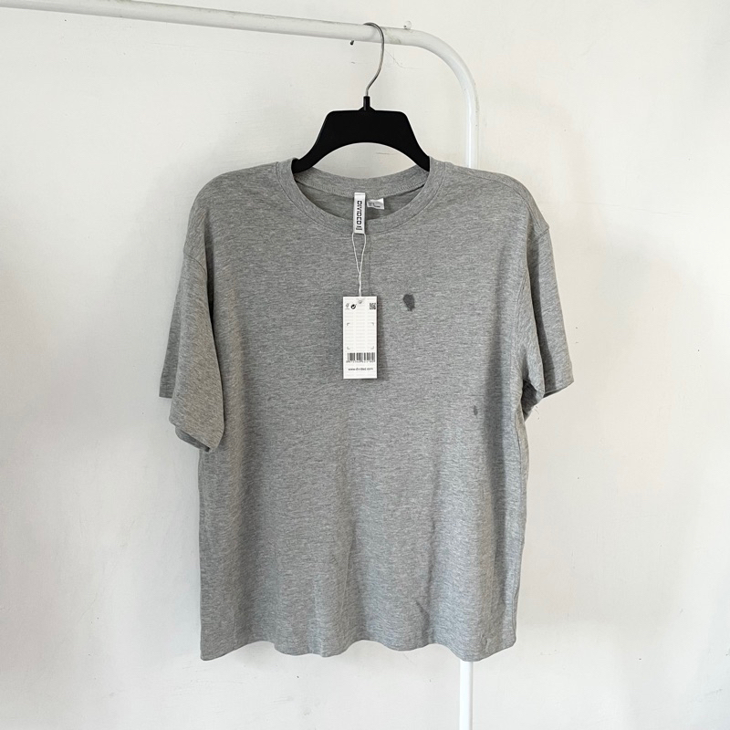 H&M basic t shirt cotton over size | Shopee Philippines