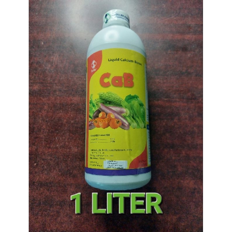 CaB LIQUID CALCIUM BORON (1 Liter) Foliar By Stoller | Shopee Philippines