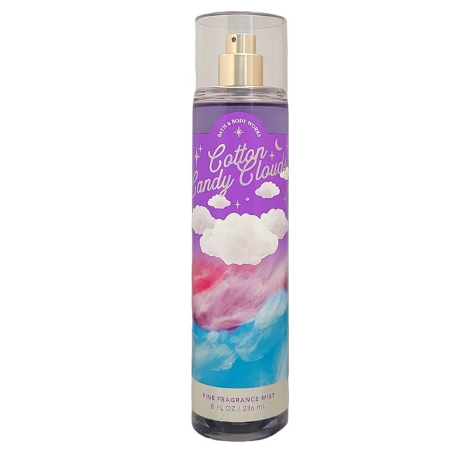 Cotton Candy Clouds Fine Fragrance Mist 236ml Bath & Body works ...