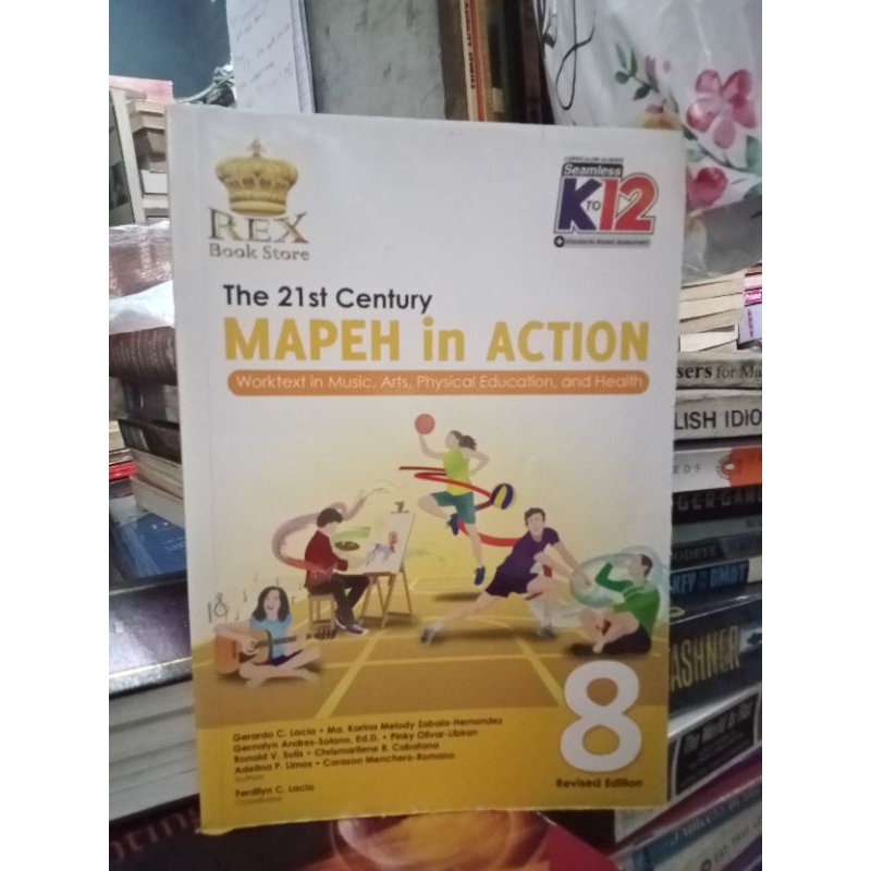 MAPEH IN ACTION GRADE 8 (book sale) | Shopee Philippines