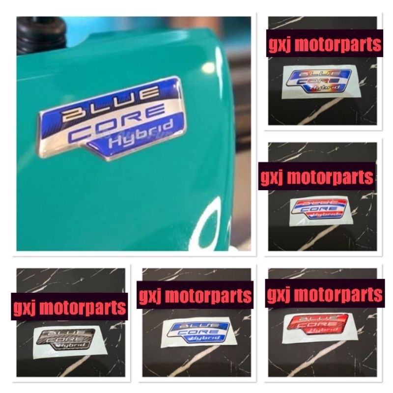 Yamaha BlueCore Hybrid Jelly Emblem Sticker | Shopee Philippines