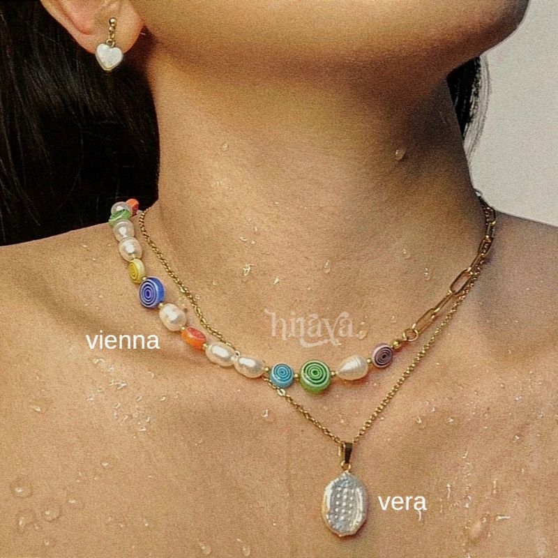 Vienna and Vera Necklace | Hiraya | Shopee Philippines