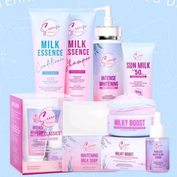 Seerese Beauty MILKY BOOST | PORELESS WHITE GLOW | SUN MILK | WHITENING ...